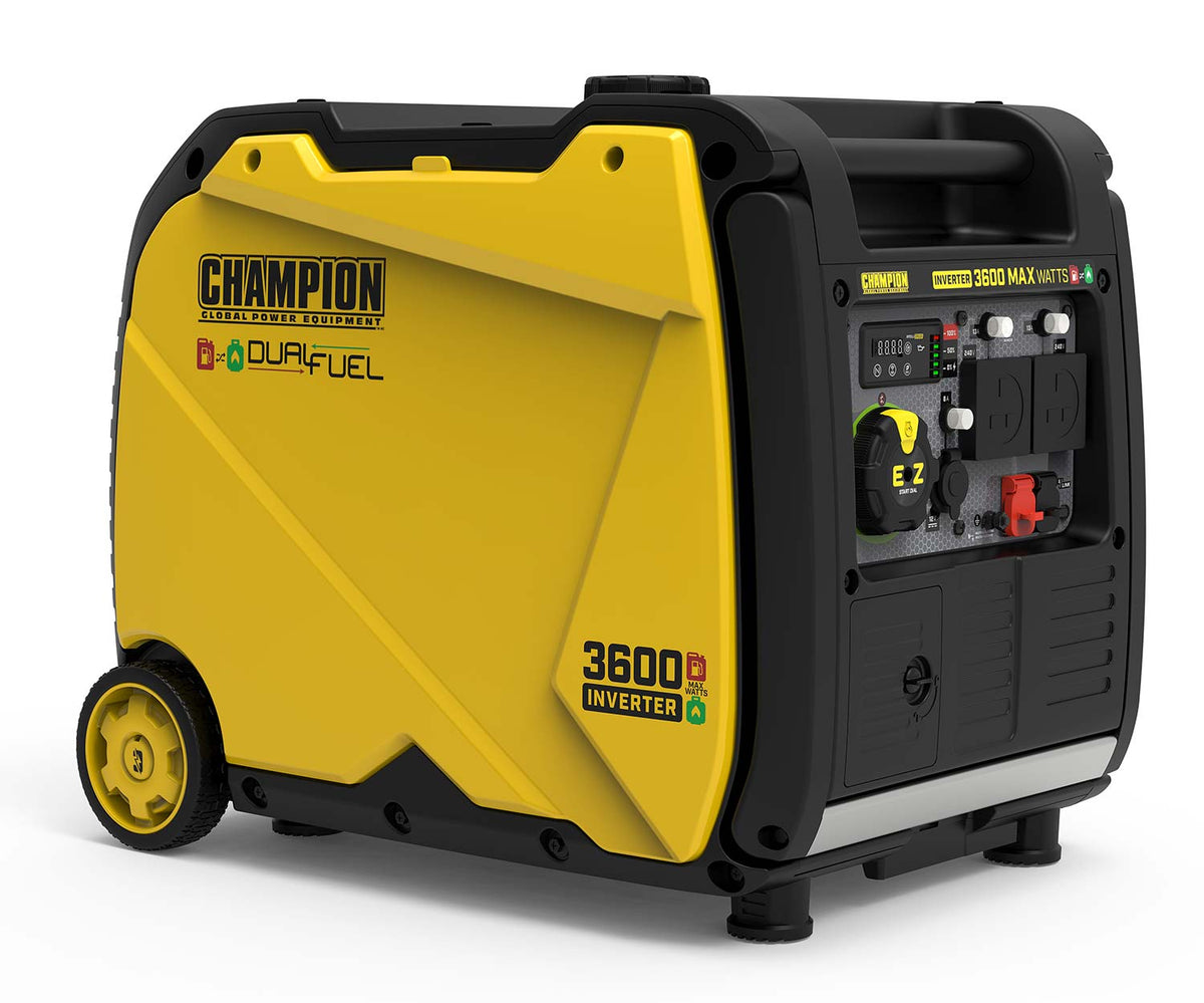Champion 3600W Dual Fuel Inverter Portable Silent Generator | Bimson Power