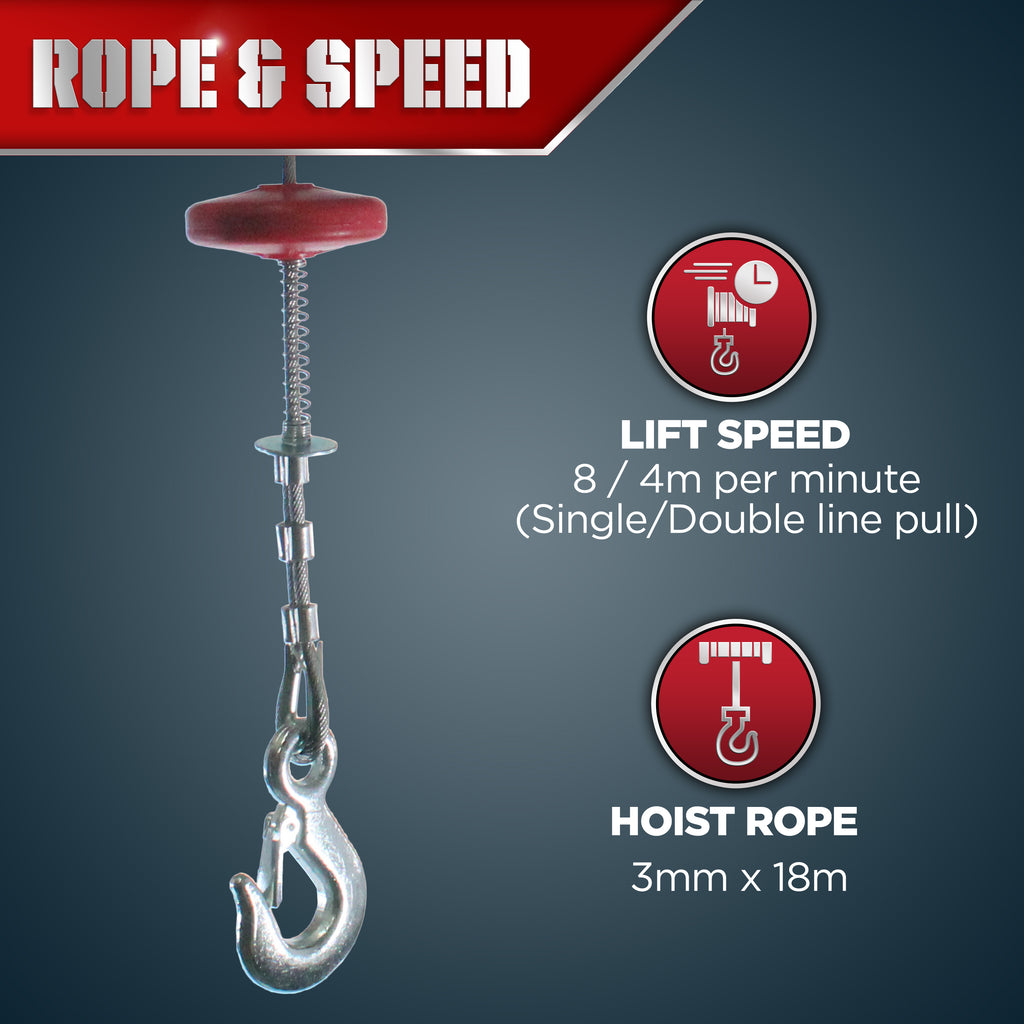 Warrior 250kg Electric Hoist | Bimson Power